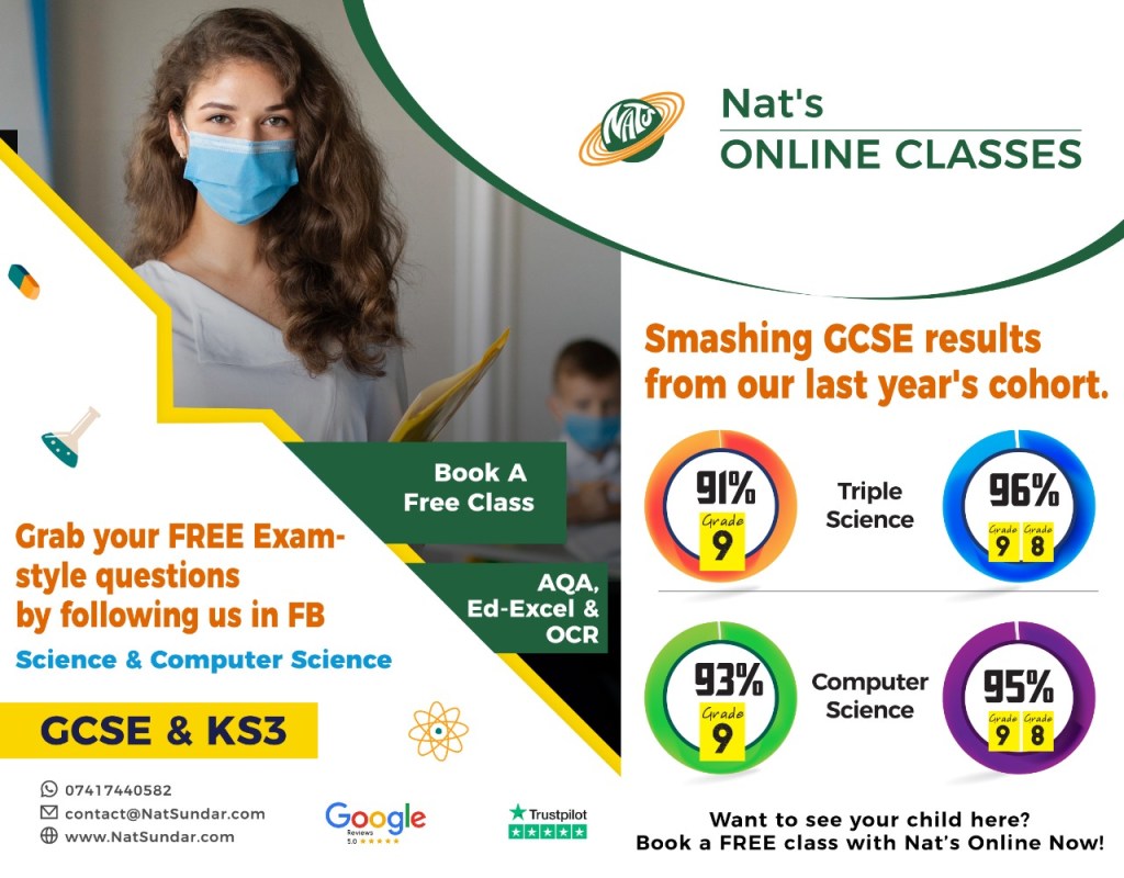 Book your class today ! - Nat's Online Classes