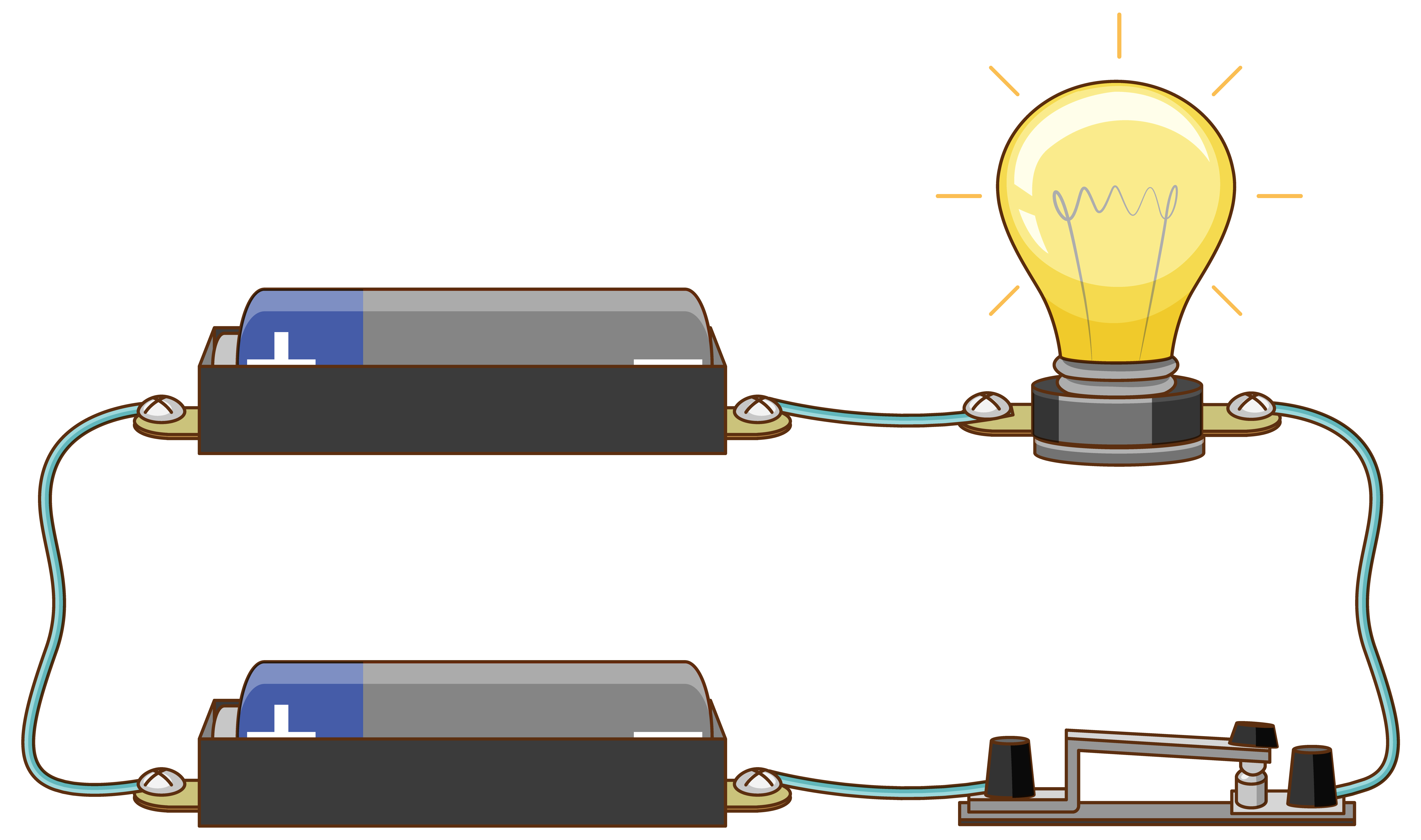 The diagram below shows part of a mains electricity lighting circuit in ...